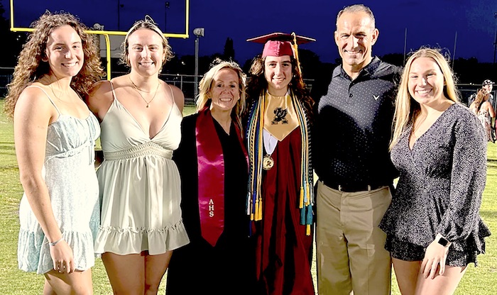 All Four Rendina Sisters Achieve Valedictorian Honors in Different ...