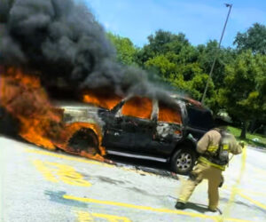 Palm Bay Fire Rescue A-Shift Crews Extinguish Vehicle Fire with ...
