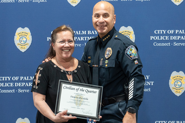 Palm Bay Police Chief Mario Augello Recognizes Department Members ...