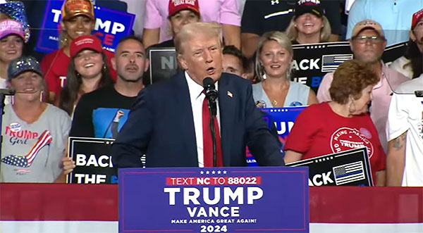 WATCH LIVE: Former President Trump Holds Campaign Rally in Pennsylvania ...