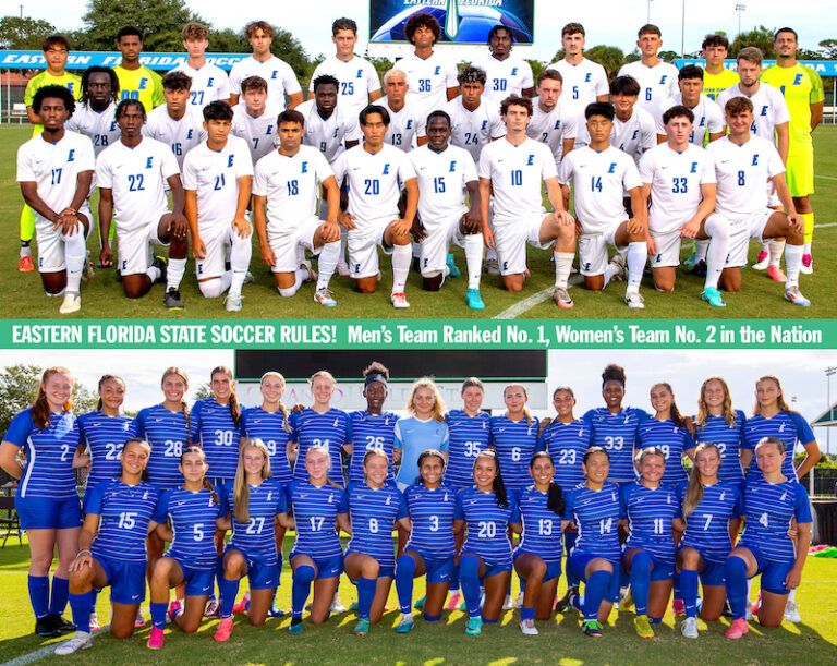 EASTERN FLORIDA STATE SOCCER RULES! Men’s Team Ranked No. 1, Women's ...