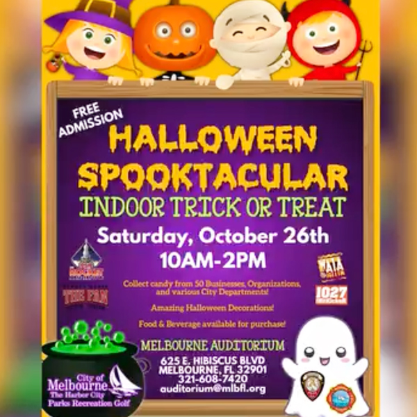 THINGS TO DO: Free Halloween Spooktacular Event at Melbourne Auditorium ...