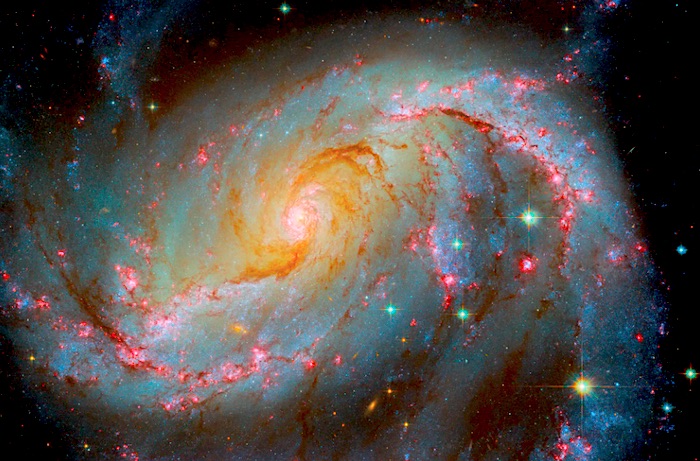 PHOTO OF THE DAY: NASA's Hubble Telescope Spots Spiral Galaxy 49 Million Light-Years Away ...