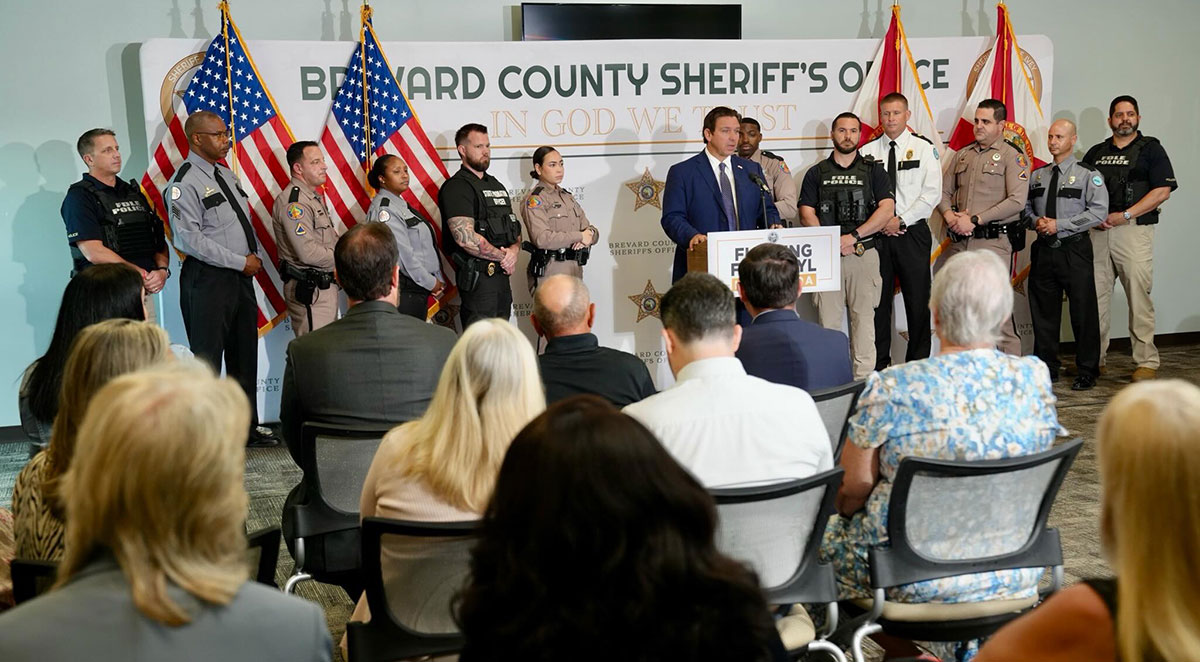 Gov. Ron DeSantis Announces Major Decline in Fentanyl Deaths and ...